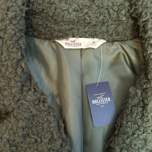 Hollister | Jackets & Coats | Nwt Hollister Military Green Shepard ...